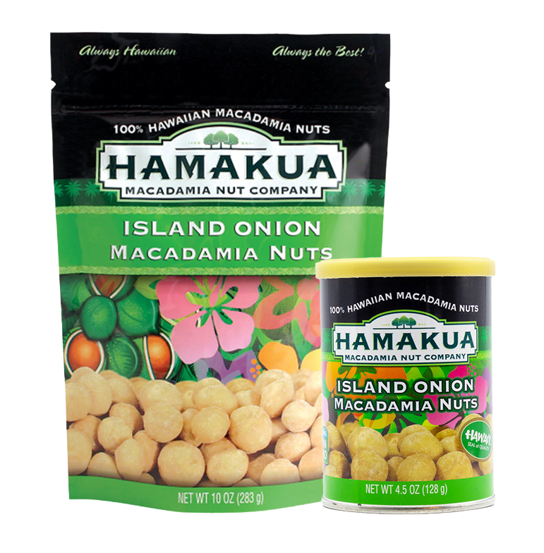 Island Onion Macadamia Nuts | Hāmākua Macadamia Nut Company