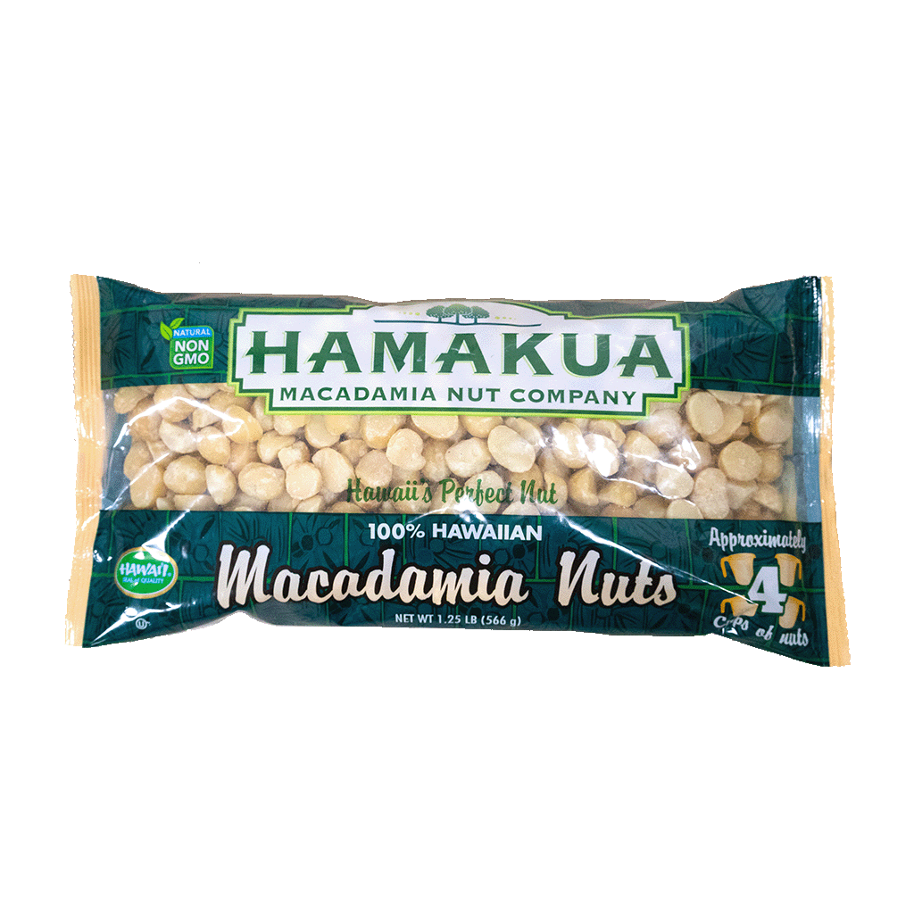 Unsalted Macadamia Nuts (20oz) | Hāmākua Macadamia Nut Company