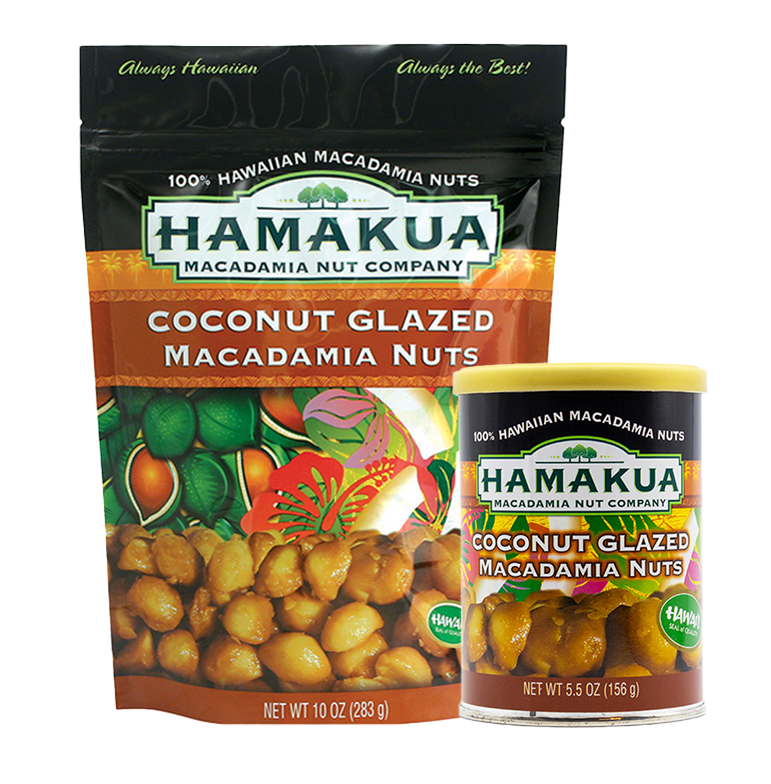 Coconut Glaze Macadamia Nuts | Hāmākua Macadamia Nut Company
